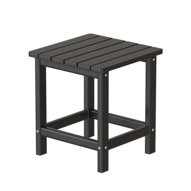 Winston Porter HDPE Small Patio Table for Indoor Outdoor Wayfair